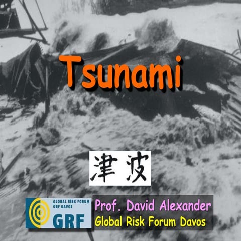 Natural hazards tsunami | PPTX