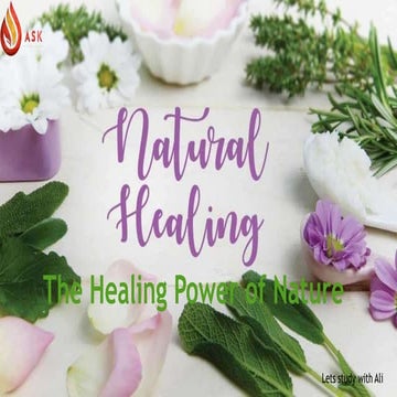 "Natural Healing" | PDF | Holistic Health | Alternative Medicine