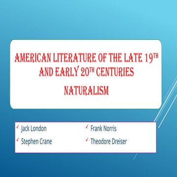 To Build a Fire | PPTX