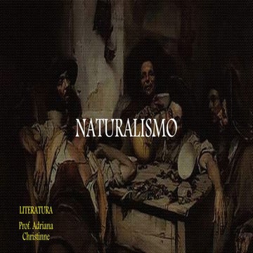 Naturalismo brasileiro e português | PPTX