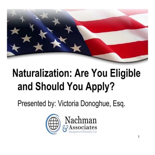 Naturalization Webinar | PPT