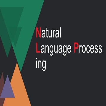 NATURAL LANGUAGE PROCESSING.pptx | Free Download