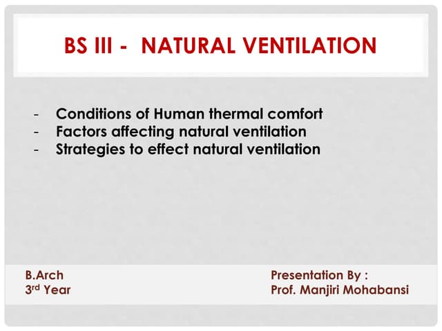 GreenStudio - Chapter 4 4 2 Stack Ventilation | PPT