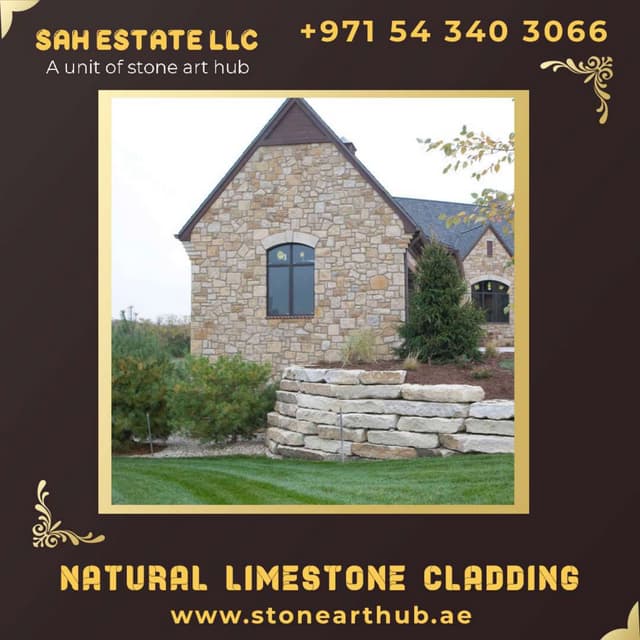 Natural Limestone Cladding in Dubai - ☎ +971 54 340 3066 | PDF