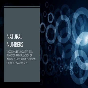 Natural Numbers h | PPTX