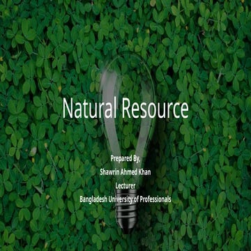 Natural Resource.pptx and also information about the resourse of bangladesh | PPTX