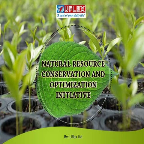 Natural Resource Conservation Initiative & Optimization Initiative | PPTX