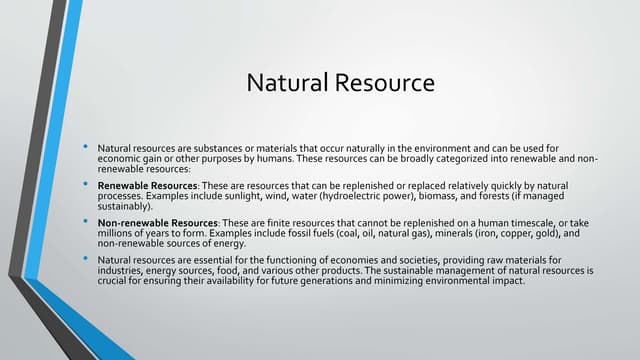 1.Natural-Resources-and-Their-Use.ppt pdf /8th class social science ...
