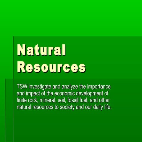 Natural resources and Man GOOD Mining.ppt
