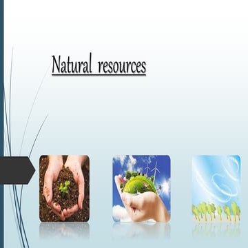 Natural resources | PPT