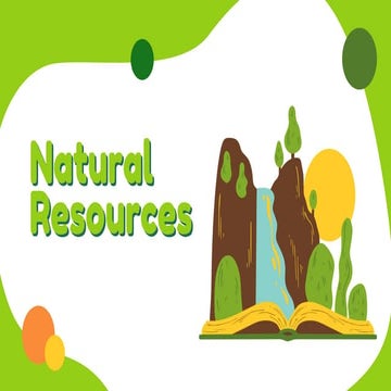 Natural Resources lessons for GED social studies Geography | PDF