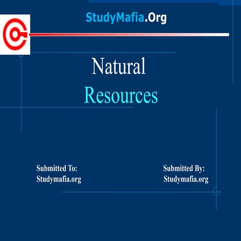 Natural_Resources-forest.ppt for Environmental science | PPTX
