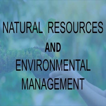 NATURAL RESOURCES-UNIT-1. POWERPOINT PRESENTATIONSS | PPT