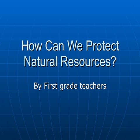 Natural resources 3.3 | PPT