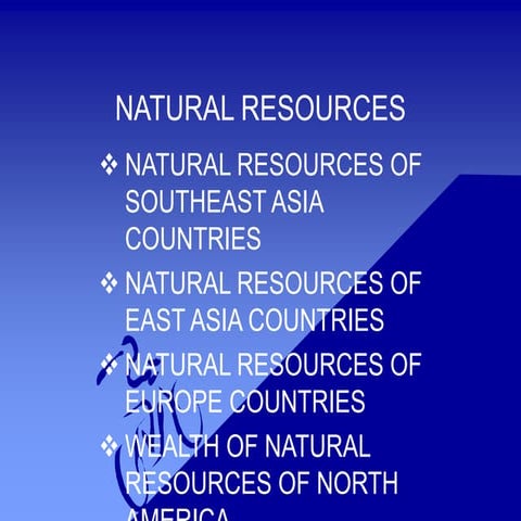 Natural resources chapter 4 | PPTX