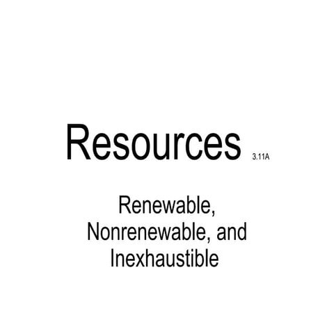 Natural resources ii | PPT