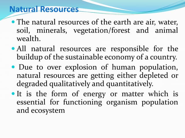 Food Resources (Environmental Science) | PPTX
