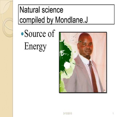 Natural science | PPTX