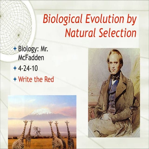 Natural selection (2011) | PPT
