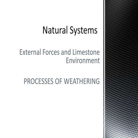 Weathering b.ed