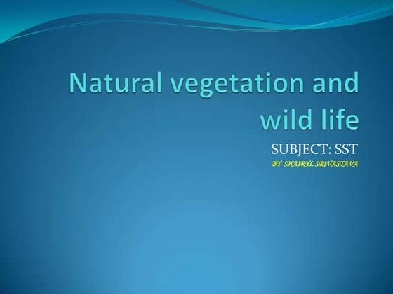 Social forest transforestation in java | PPTX