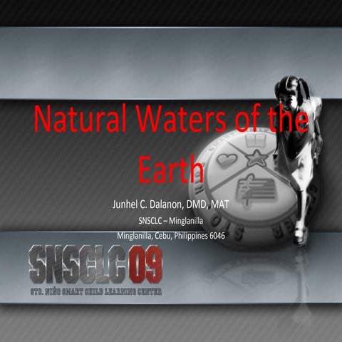 Natural Waters Of The Earth | PPT