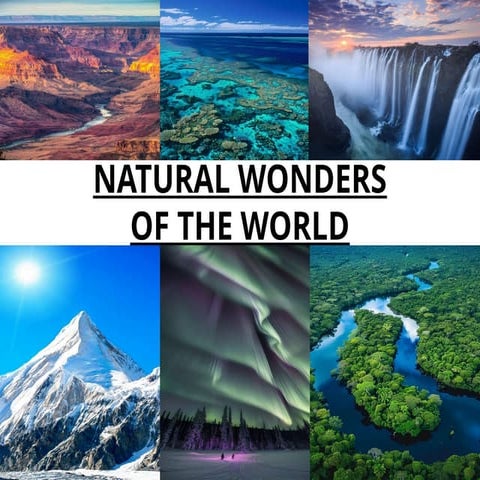 six natural wonders for b.ed teaching .pptx