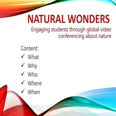Natural Wonders Project | PPTX | Technology & Computing