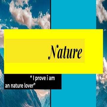 Nature | PPTX
