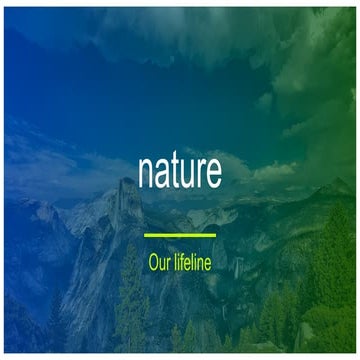 natureEnvironmentsurroundingusearth.pptx | Environment | Science