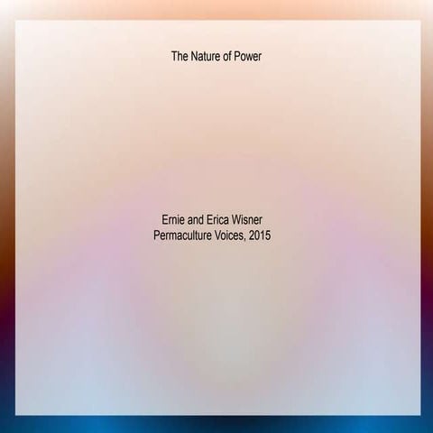 The Nature of Power - Presented by Erica & Ernie Wisner | PPTX
