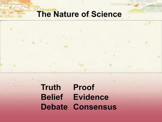 Know Your Behavior: 6 Attitudes Of Science/ Philosophical Assumptions ...
