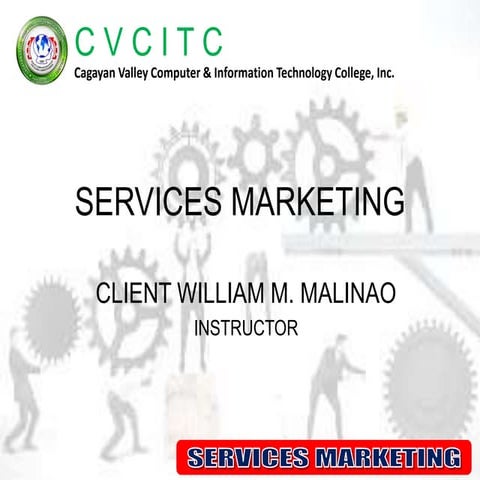 Nature and classification of service | PPTX