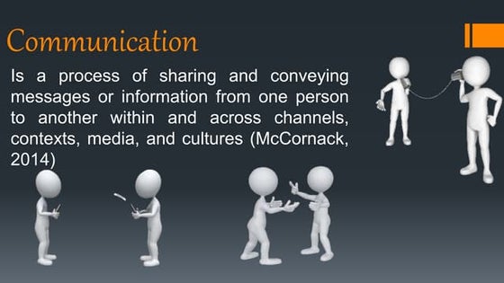 Dimensions of communication | PPTX