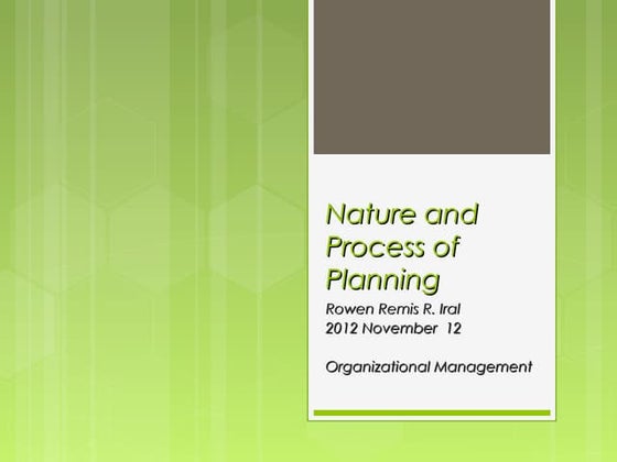 Ppt of planning | PPTX | Business | Business and Finance