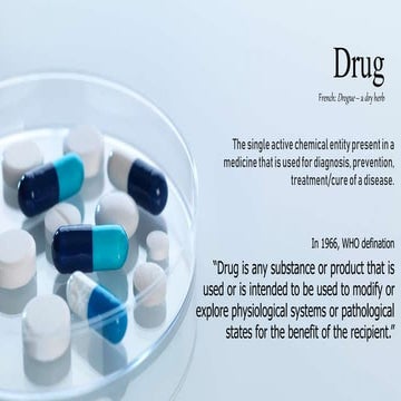 Exploring the Nature and Sources of Drugs: A Comprehensive Overview | PPTX