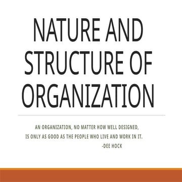 NATURE AND STRUCTURE OF ORGANIZATION.pptx