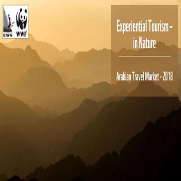 Experiential Tourism in Nature | PPTX