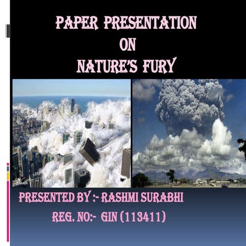 Nature fury | PPT