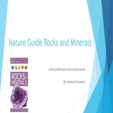 Nature guide rocks and minerals | PPTX