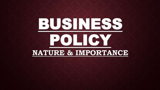 Business Policy UNIT 1.ppt