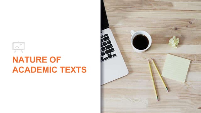 Types Of Academic Texts | PDF