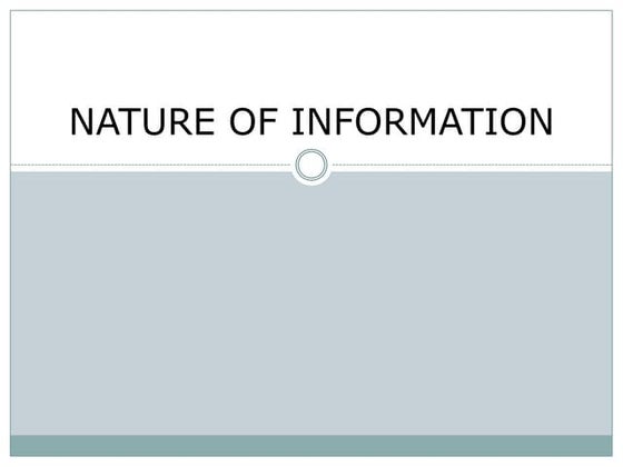 Resource1a - Information Types ppt | PPT