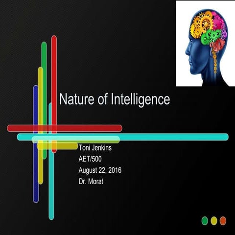 Nature of intelligence2 | PPT