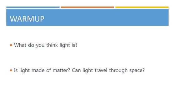 Nature of light | PPT