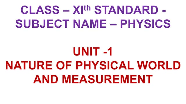 Class 11 chapter 1 ppt | PPTX