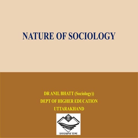 Is Sociology a Science ,Nature of Sociology.pptx