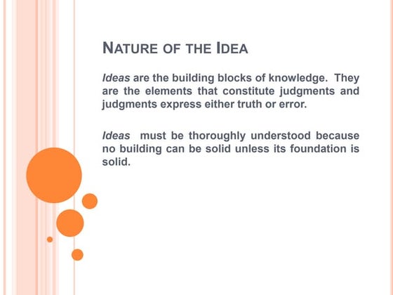 LOGIC: Ideas & Terms | PPT