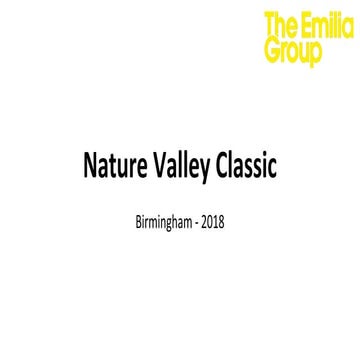 Nature Valley Classic 2018 clippings | PDF