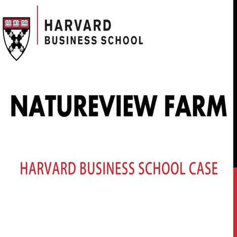 Natureview farm case study | PPTX